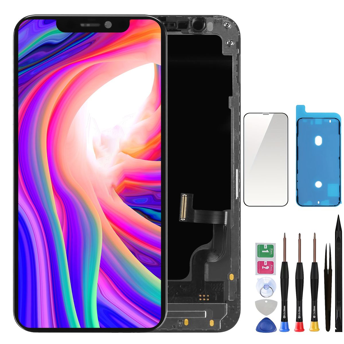 Screen Replacement Compatible with iphone 12 Mini with Repair Tools ...