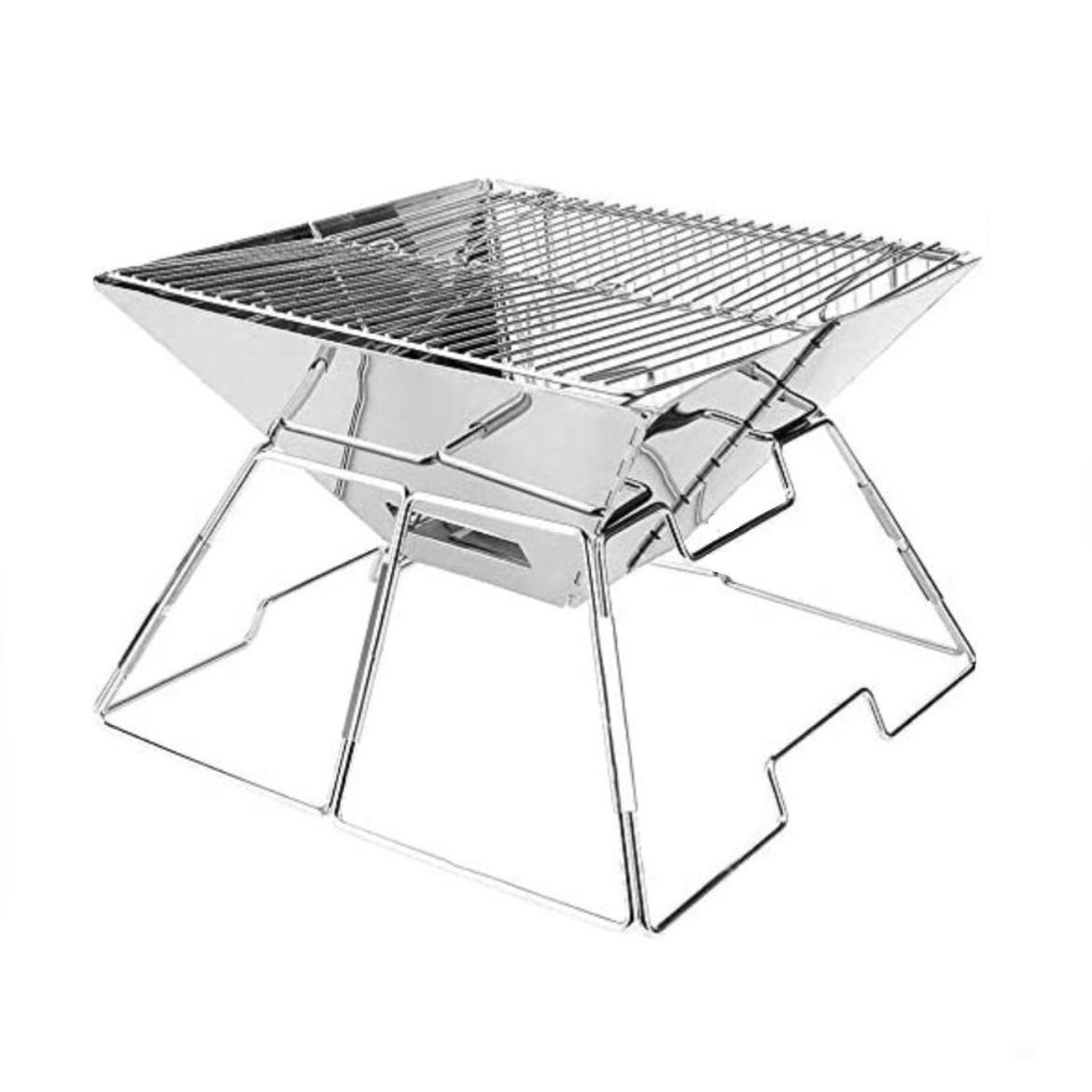 Stainless Steel Foldable Outdoor Barbecue Stove & Open-Air Fire | Shop ...