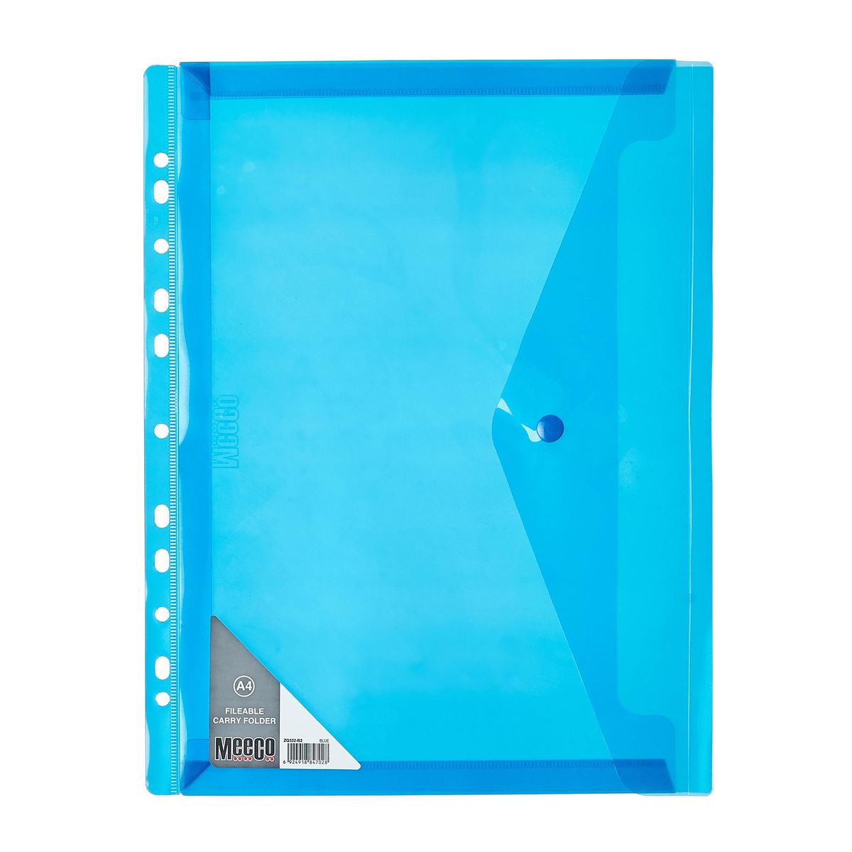 Meeco Fileable Carry Folder - A4 - Blue - Pack of 5 | Shop Today. Get ...
