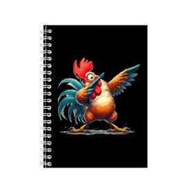 Rooster 4 A5 Notebook Spiral Lined Notepad Roster Idea 352 | Shop Today ...