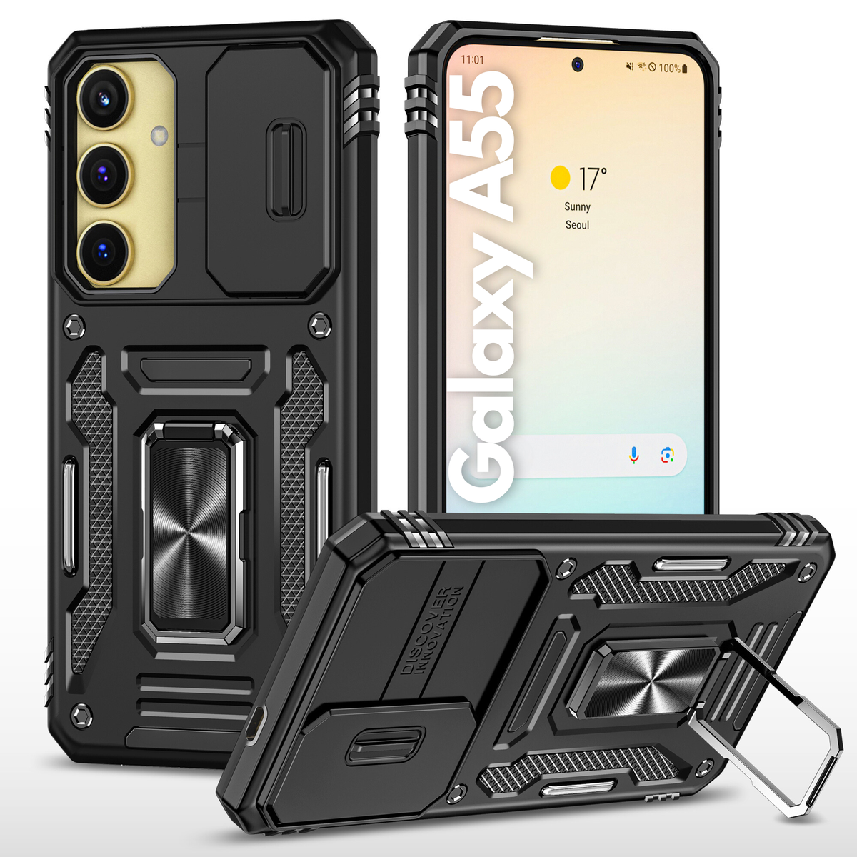 CellTime Kejiang Camshield Cover For Galaxy A55 Shockproof Case | Shop ...