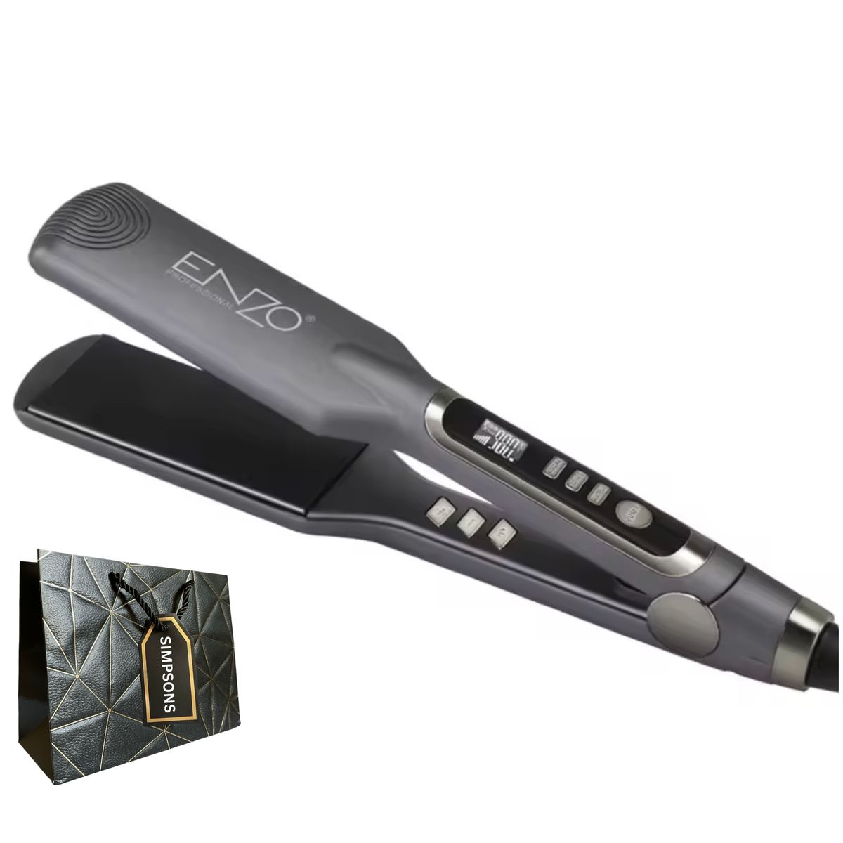 Enzo- Advanced Thermal Technology Hair Straightener & Luxury Simpsons ...