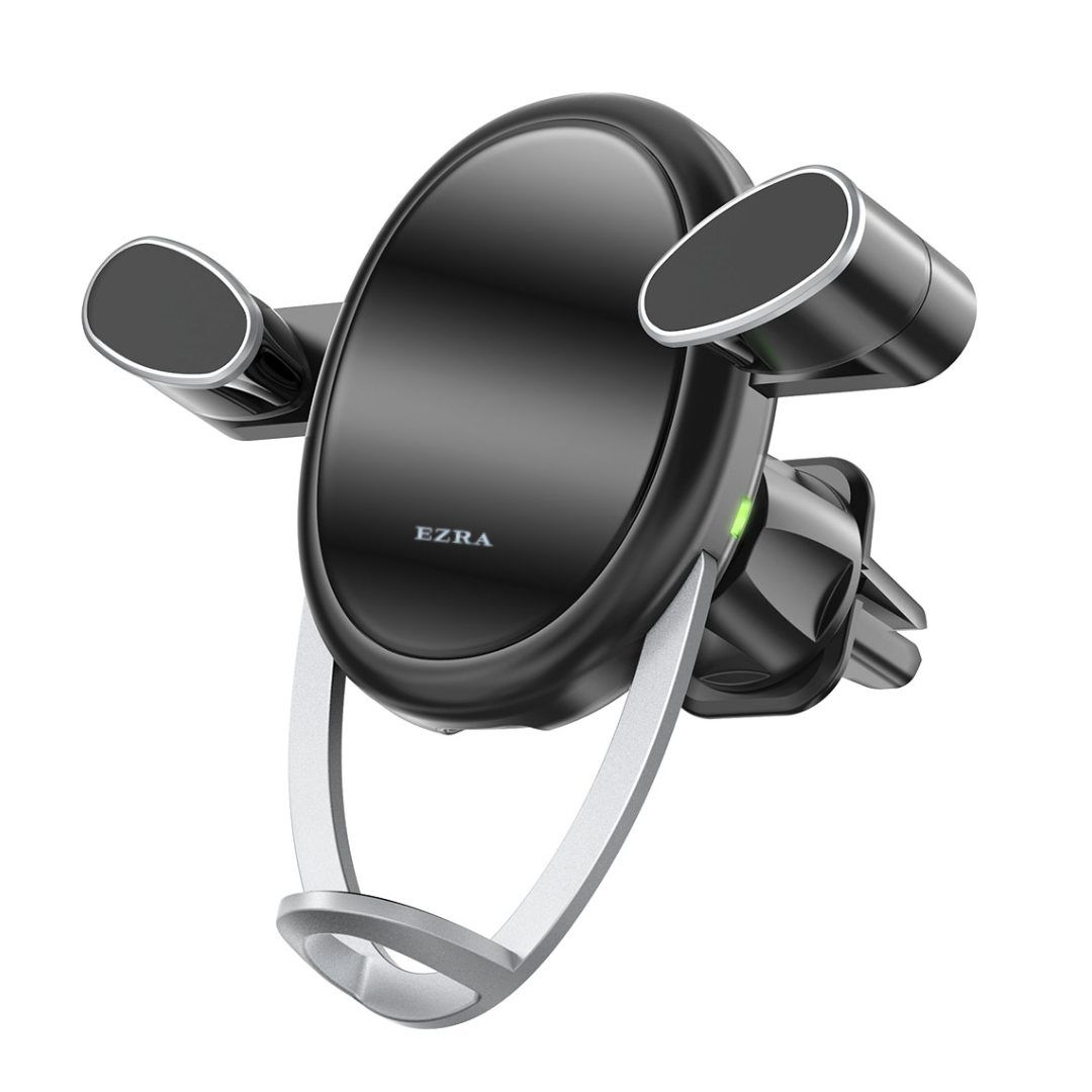 Wireless Fast Charger Car Vent Universal Phone Mount with USB Cable ...