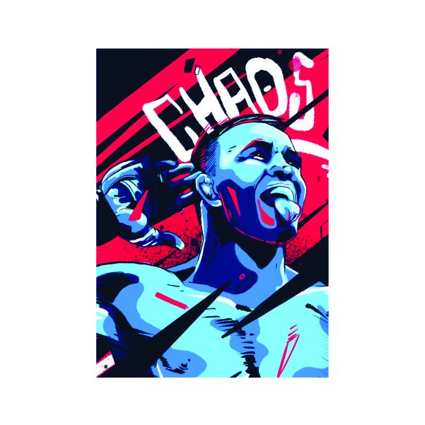 Colby ' Chaos' Covington Celebrating - A1 Poster | Shop Today. Get it ...
