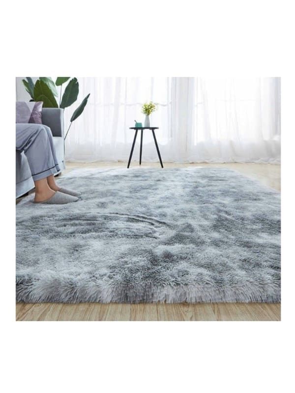 Soft Shaggy Fluffy Rug - Light Grey | Shop Today. Get it Tomorrow ...