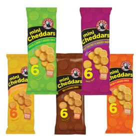 Bakers Mini Cheddars Assorted Flavours - 5 Packs | Shop Today. Get it ...