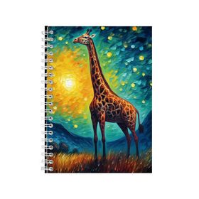 GIRAFFE Starry Night Notebook Gift Idea Notepad Pad 112 | Shop Today ...