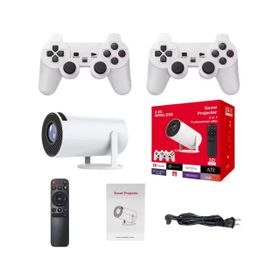 Gaming & Android Smart TV Projector 4k-With 2 Wireless Game Controllers ...