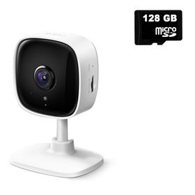 Tapo C100 With 128GB Micro-SD Card Home Security Wi-Fi Camera and Alarm ...