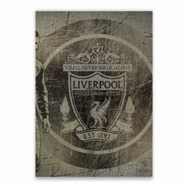 Grey Liverpool Badge Poster - A1 | Shop Today. Get it Tomorrow ...