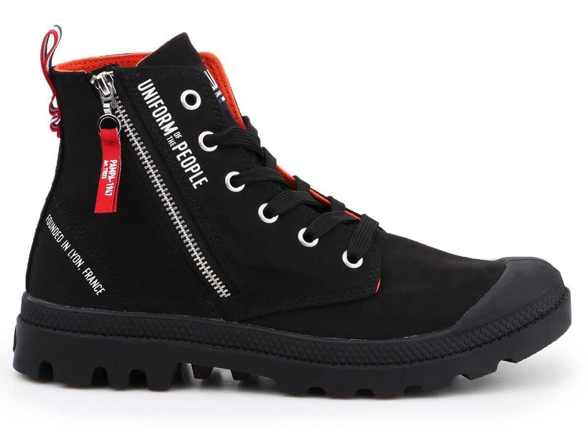 Palladium Hi Tops Unisex - Uniform of the People - Black | Shop Today ...