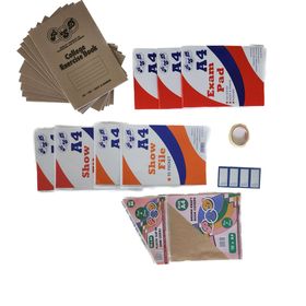 STATIONERY BOOK PACKS 10 X72pg COLLEGE A4 Book & Cover Pack | Shop Today. Get it Tomorrow ...
