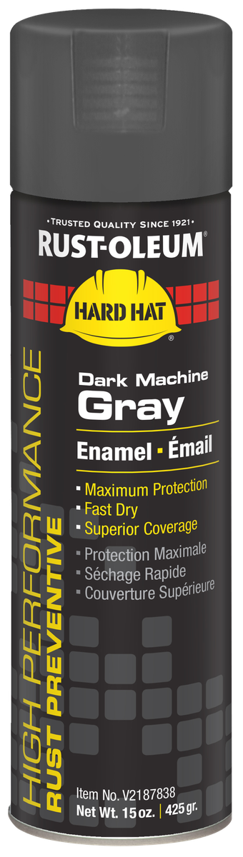 Rust-Oleum High Performance V2100 Dark Machine Gray 425g | Shop Today ...