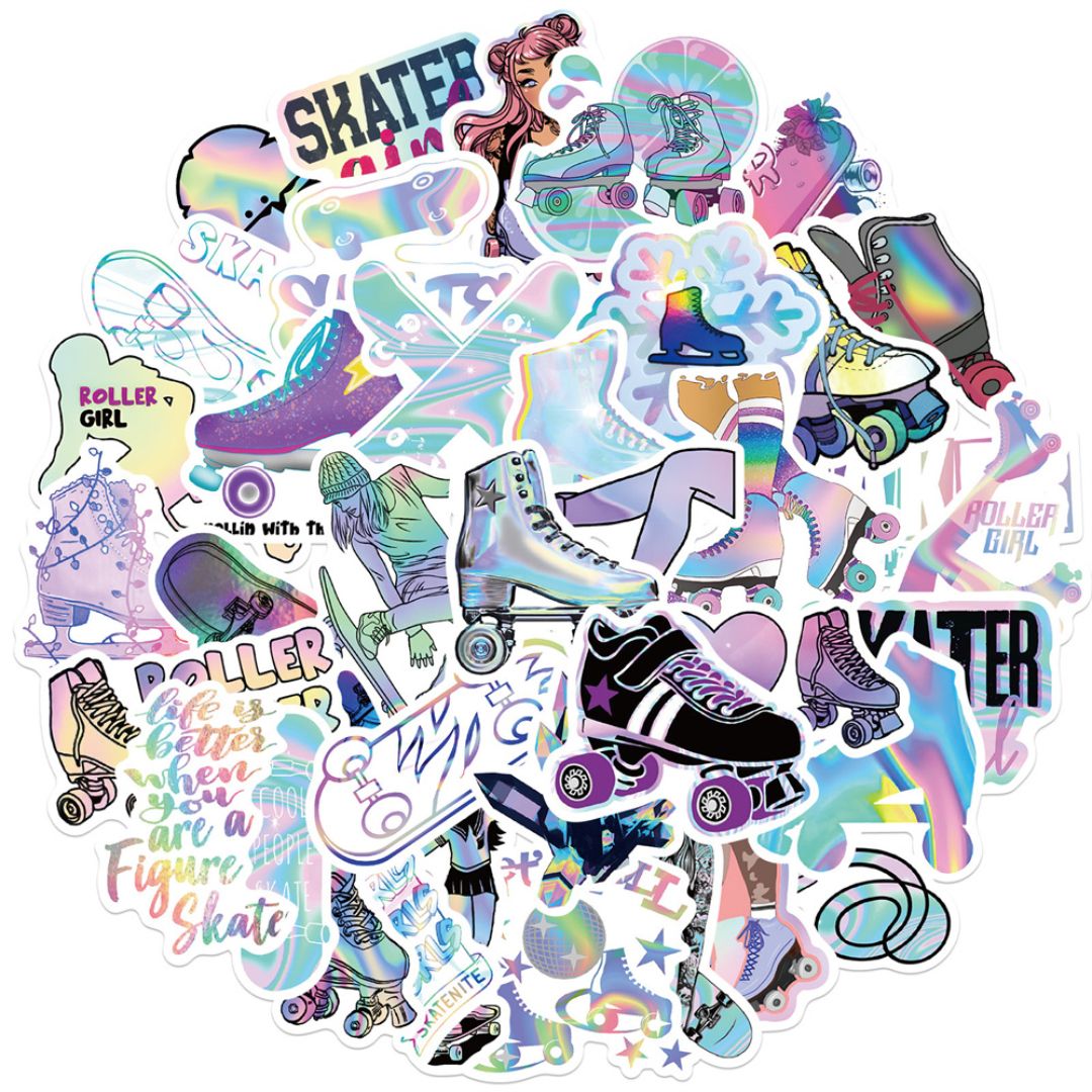 50 Piece High Quality Cool Girl Graffiti Vinyl Sticker Pack - 12 | Shop ...