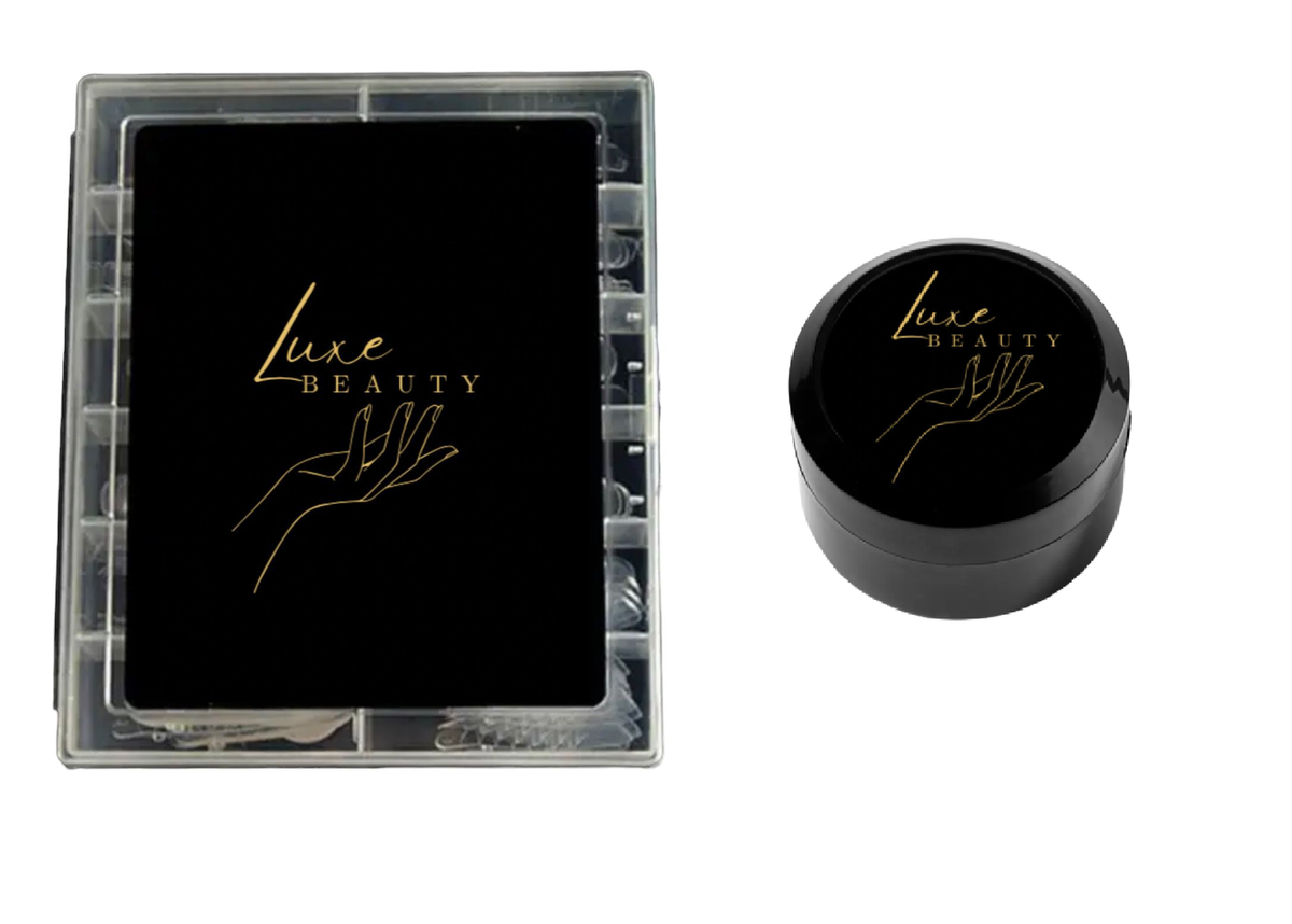 100 Pieces Ballerina Shaped Full Tips and Solid Tips Gel | Shop Today ...