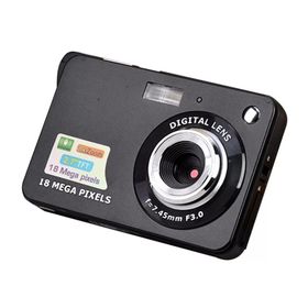 Digital Camera HD TFT LCD Display Video 18MP 720P Anti-Shake Black ...
