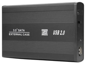 ZATECH 3.5 HDD Enclosure USB 2.0 SATA - External Storage Solution ...