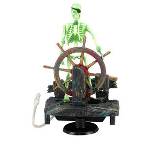 Pet Hobby Indoor Aquarium Fish Tank Skeleton Statue Ornament (15cm ...