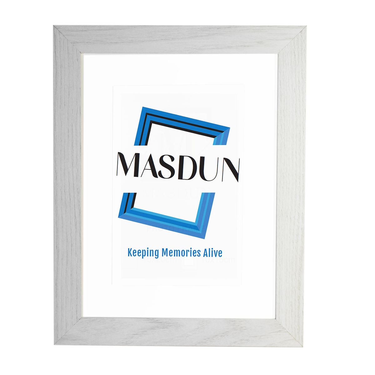 Modern Gallery Frame 81 074 02 Pic Size 40x50cm Or 7x 10x15cm White