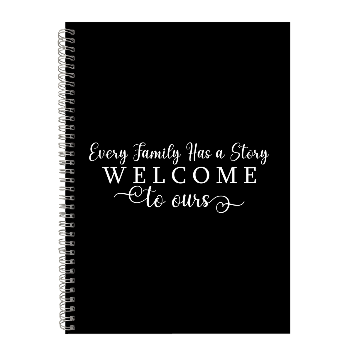 Family Welcome Writing Notepad Gift Idea Notebook A4 402 | Shop Today ...