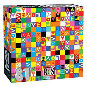 RGS Group 81 Piece Love Mosaics Mini Jigsaw Puzzle | Shop Today. Get it ...