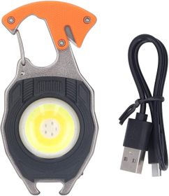 Mini LED Portable Rechargeable Work Light:8 in 1 Multifunctional ...