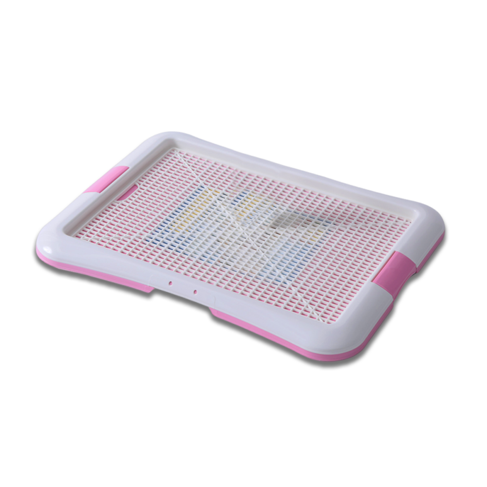 Topika Dog Pee Pad Holder Tray Puppy Pad Holder with Mesh & Lock Frame ...