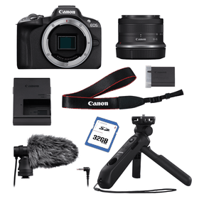 Canon EOS R50 Mirrorless Camera Creator Kit | Shop Today. Get it ...