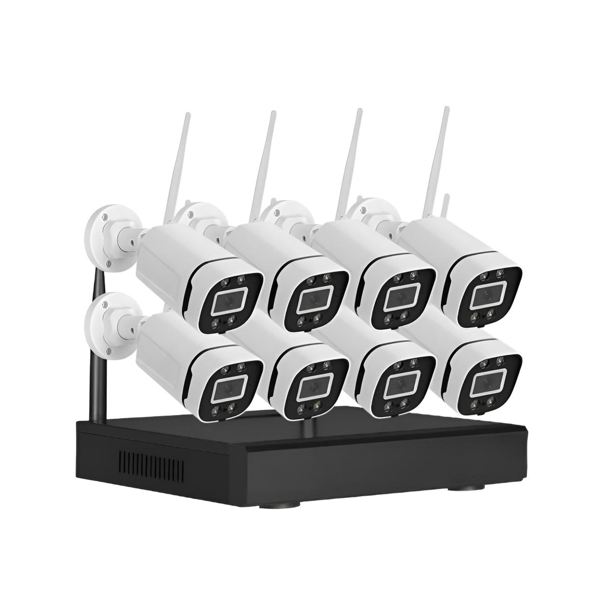 8 Cam Wireless Security Camera System - HD, Remote View | Shop Today ...