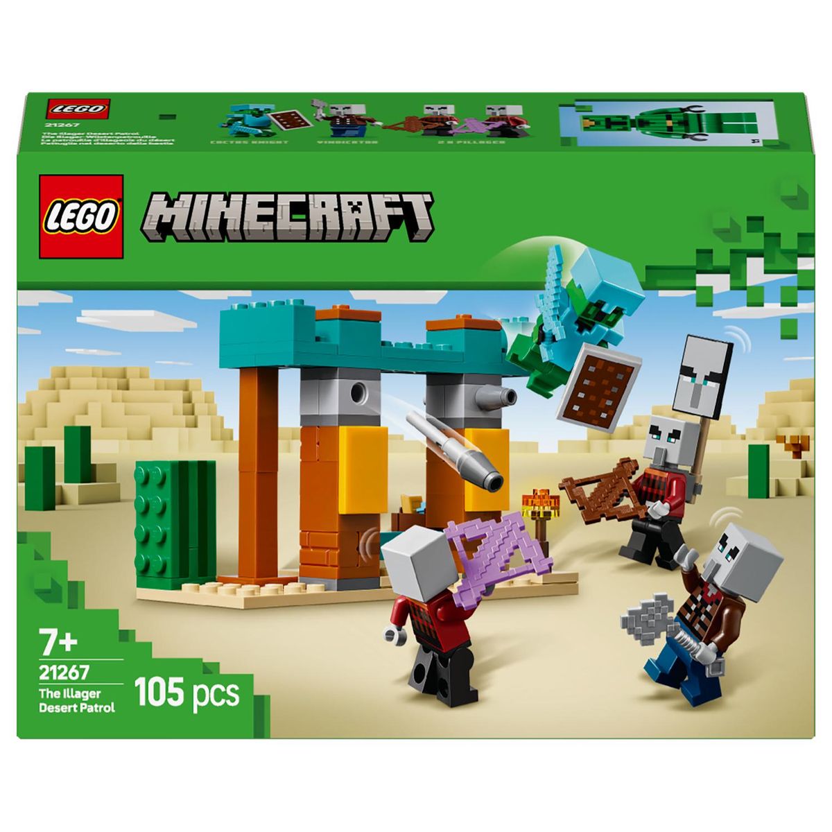 LEGO® Minecraft® The Illager Desert Patrol Gaming Kit for Kids 21267 | Shop Today. Get it ...