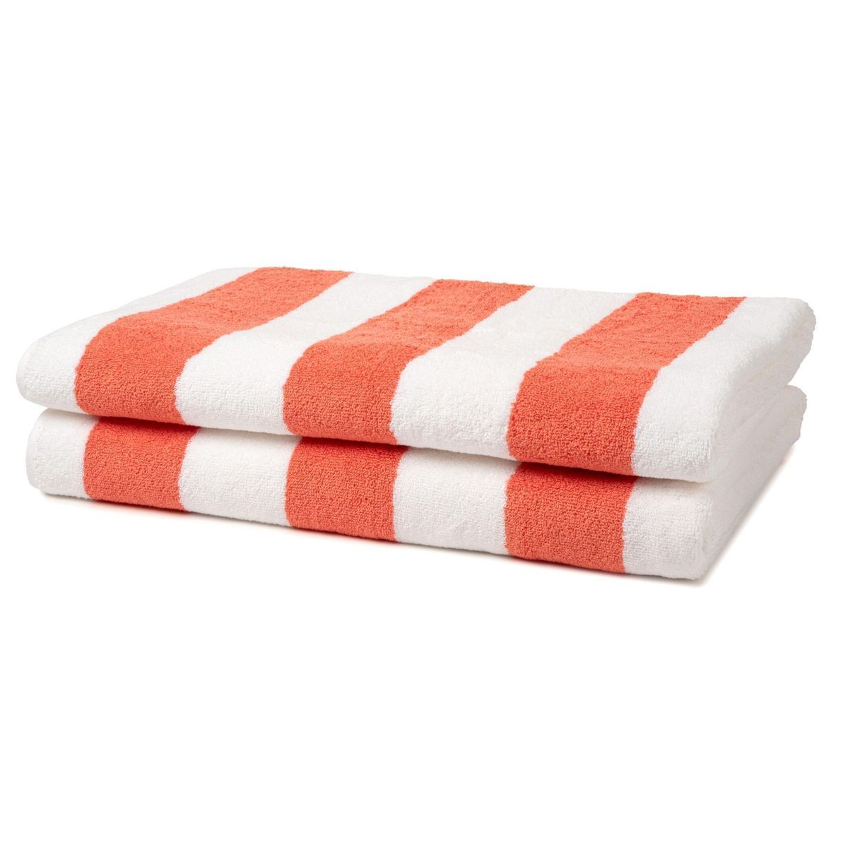 Glodina Broad Stripe 540gsm Pool Towels - Set of 2 | Shop Today. Get it ...