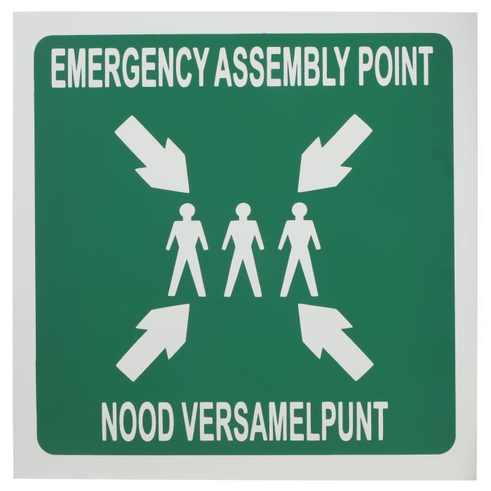 Chromadek Assembly Point Sign 440 x 440mm | Shop Today. Get it Tomorrow ...