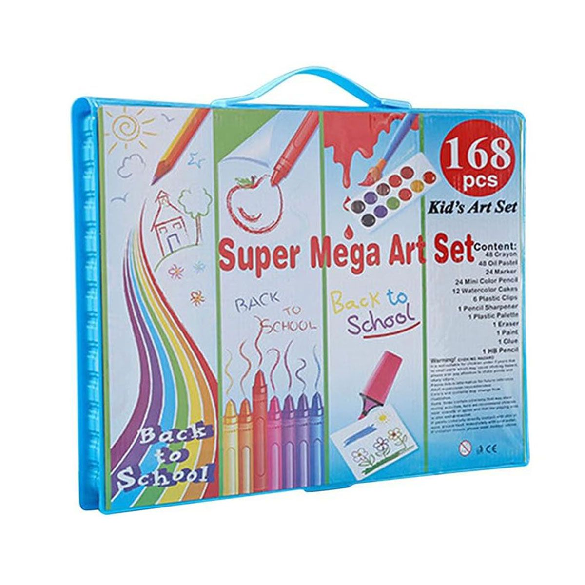 Art Set 168 Piece Coloring Kit Gift for Schools Reward Send Their Kid ...