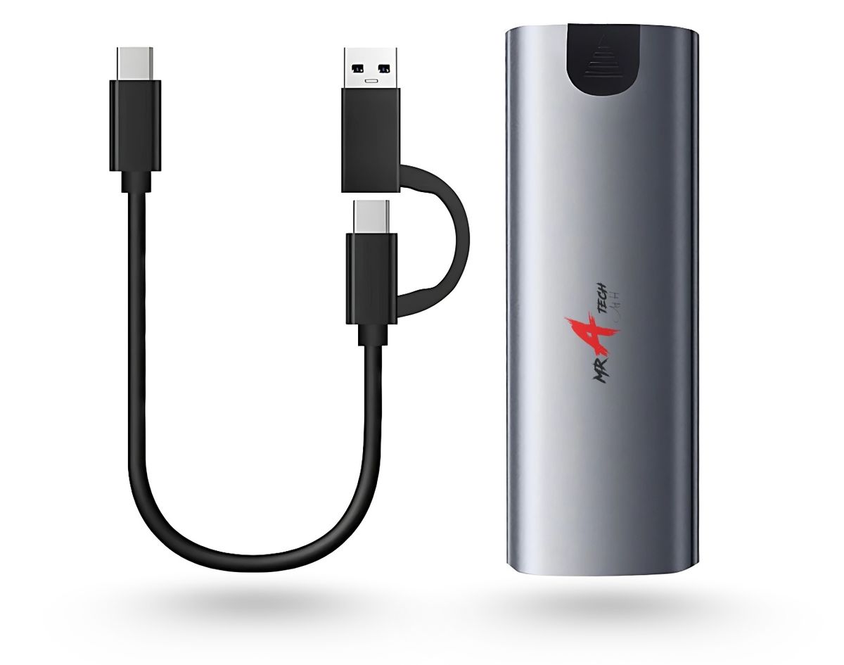 Enclosure M.2 NVME/NGFF SSD Adapter Aluminum USB-C 3.1 Solid State ...