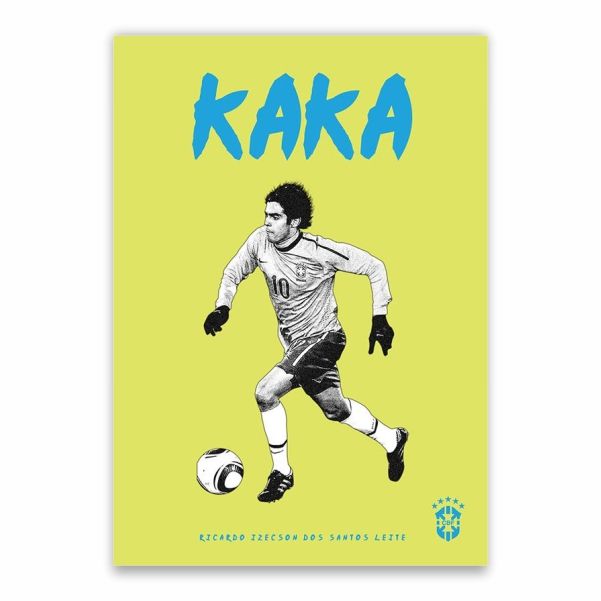 Kaka Yellow Background Poster - A1 | Shop Today. Get it Tomorrow ...