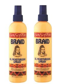 Sta-Sof-Fro Braid Oil Moisturiser Spray 250ml - Pack of 2 | Shop Today ...