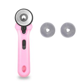 45mm Rotary Cutter For Fabric Cutter Roller Cloth Cutter with 2 Blades ...