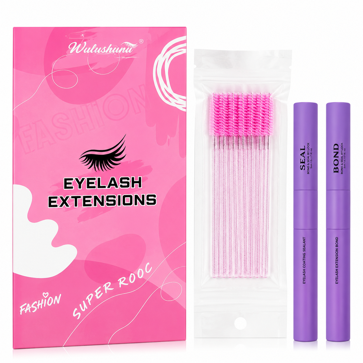 14-Piece 3D False Eyelash Set - Natural Lashes, Includes Eyelash Tools ...
