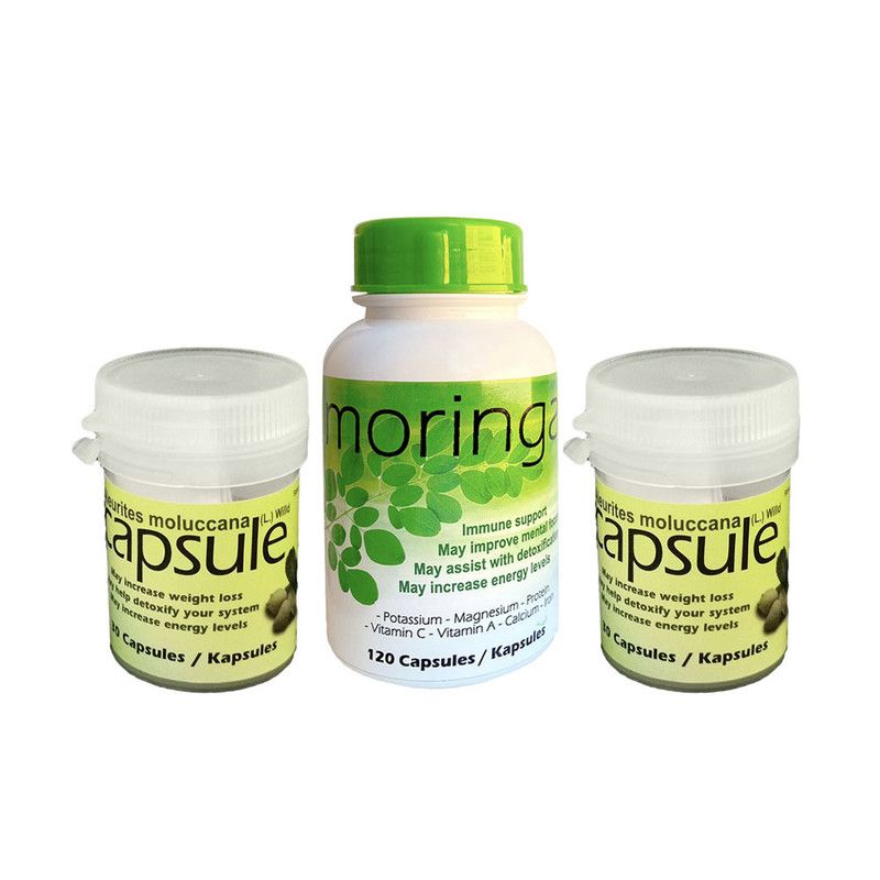 Set of Two Wondernut Capsules & Moringa Combo | Shop Today. Get it ...