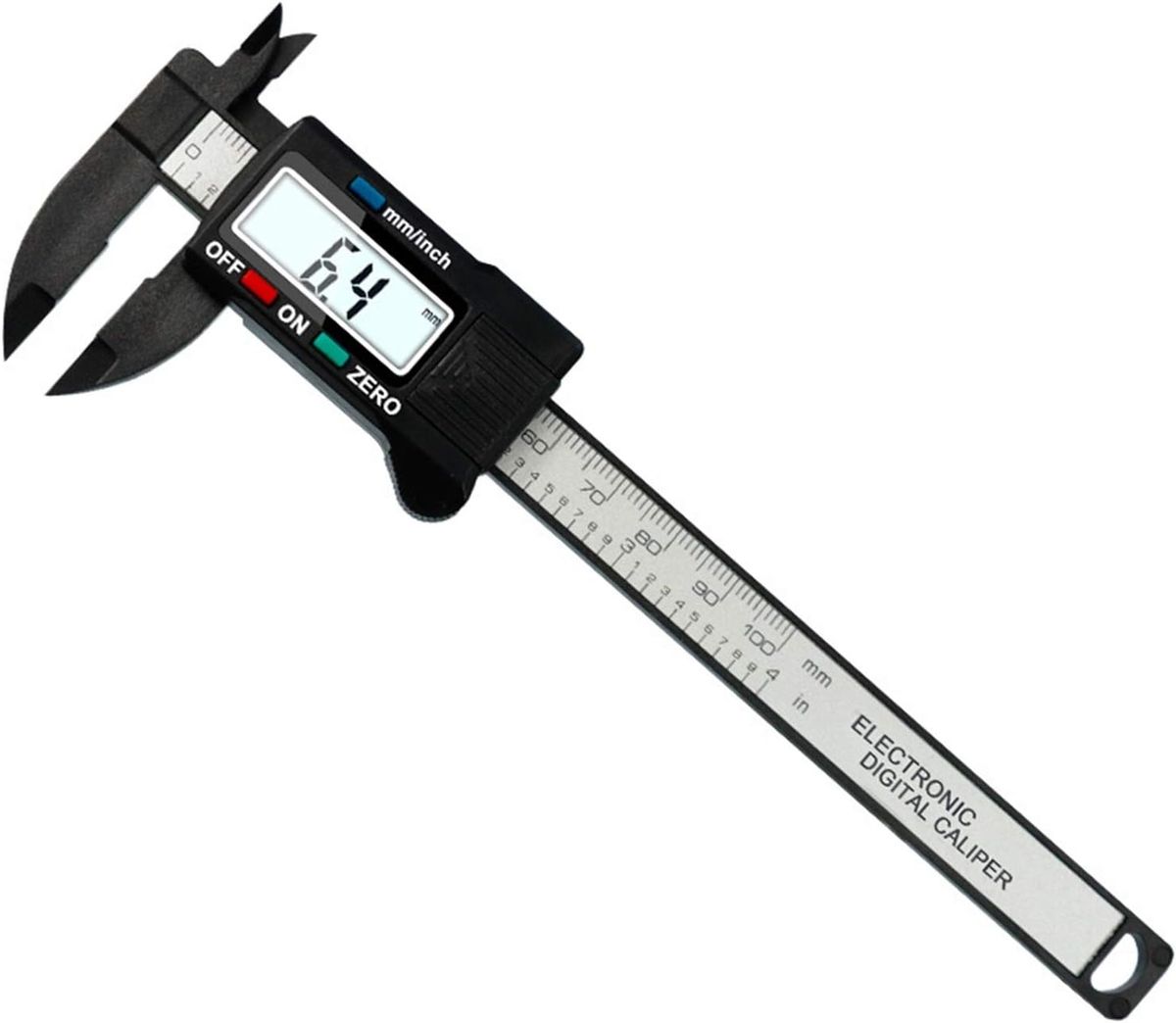 Digital Vernier Caliper Measuring Instrument with Micrometric Ruler ...