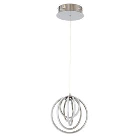 Zebbies Lighting - Indigo - Chrome LED Pendant | Shop Today. Get it ...