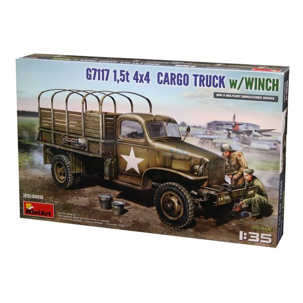 Miniart 35389 1/35 1,5T 4X4 G7117 Truck W/Winch | Shop Today. Get it ...
