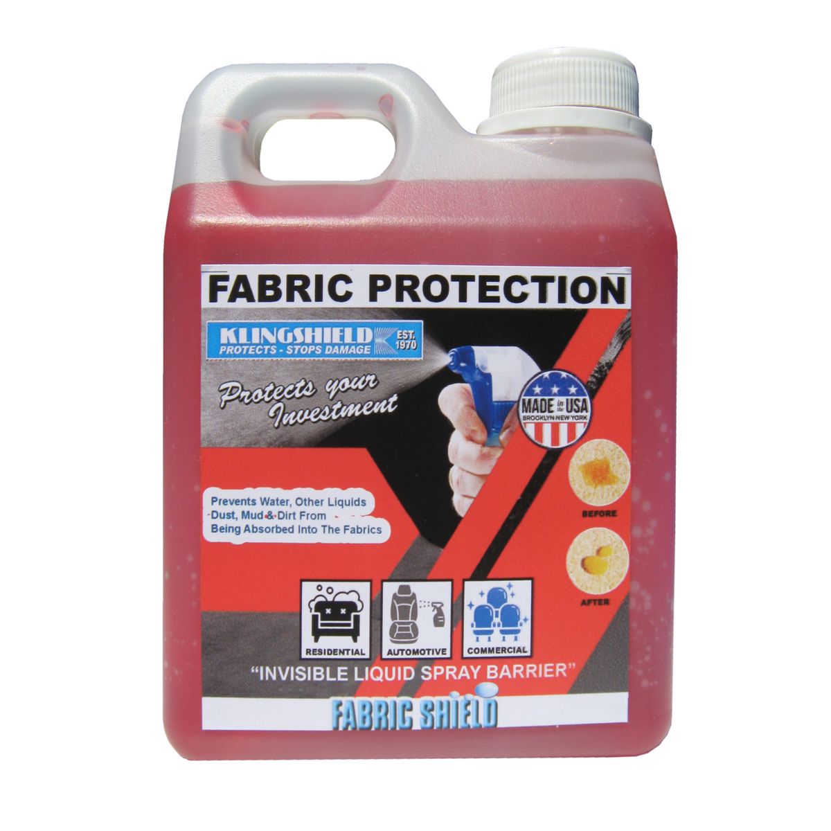 Klingshield Fabric Shield - 1Litre | Shop Today. Get it Tomorrow ...