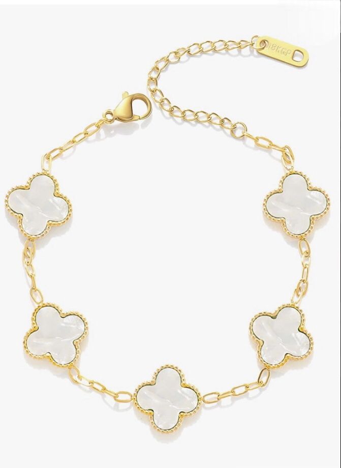 Clover Bracelet - White | Shop Today. Get it Tomorrow! | takealot.com