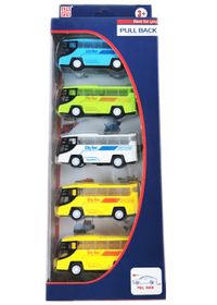 Toy Cars Pull Back Toy Matchbox Die-cast Cars - Bus | Buy Online in ...