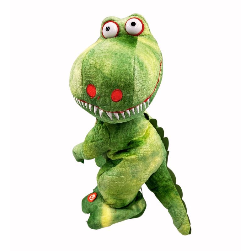 Dancing Dino - Party Plush Dinosaur - Walking & Singing Interactive Toy ...