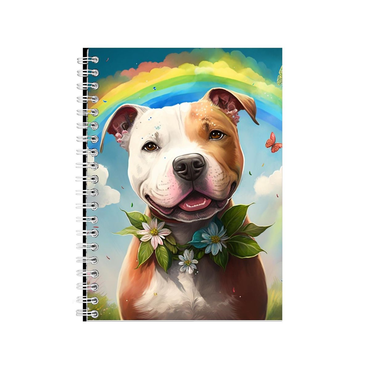 American Pitbull Terrier Soft Art Notebook Gift Idea Notepad Pad 107 ...