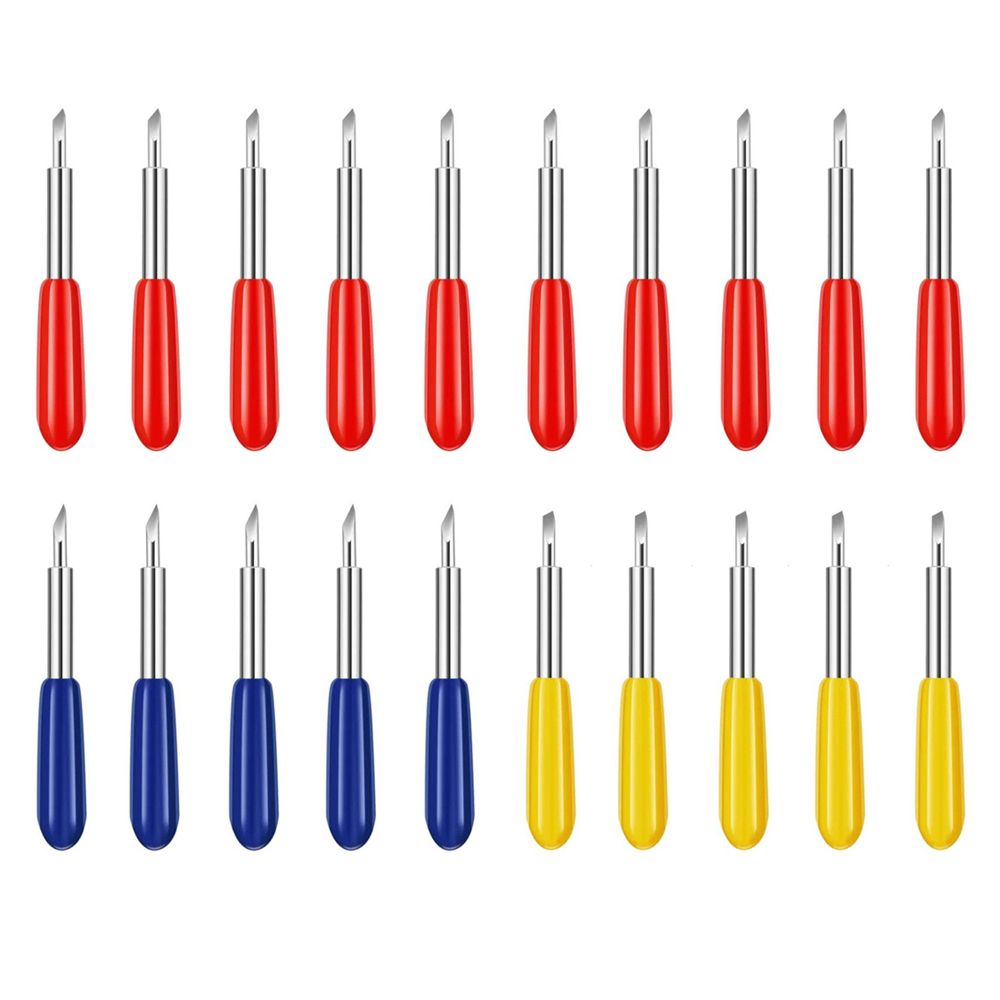 20 Replacement Blades for Cricut Explore Air 2, Air 3, Maker, Maker3 ...