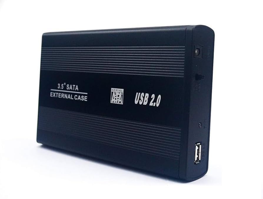 3.5 Inch External Hard Drive Case - USB 2.0, SATA to USB | Shop Today. Get it Tomorrow ...