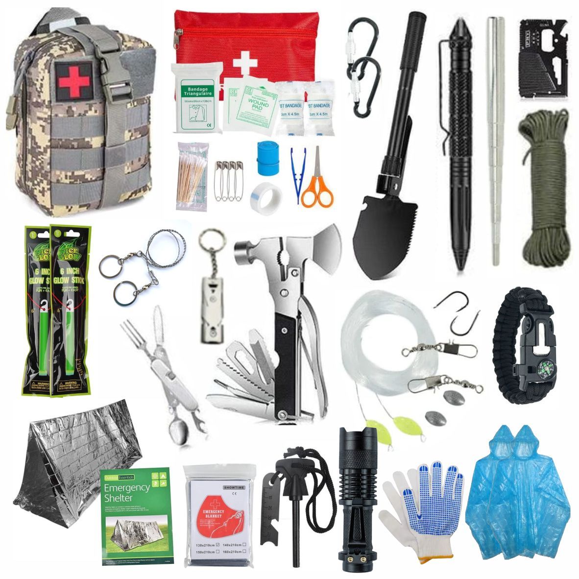 Emergency Survival Kit with Tent | Shop Today. Get it Tomorrow ...